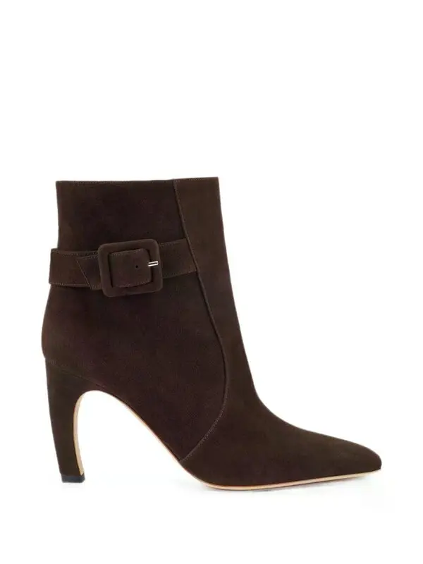 MALONE SOULIERS Rowan Buckle-strap Ankle Boots
