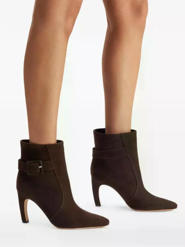 MALONE SOULIERS Rowan Buckle-strap Ankle Boots