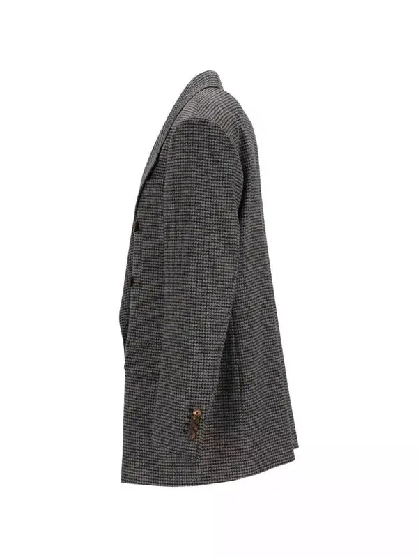 Tagliatore Loreley Double-breasted Micro-check Jacket