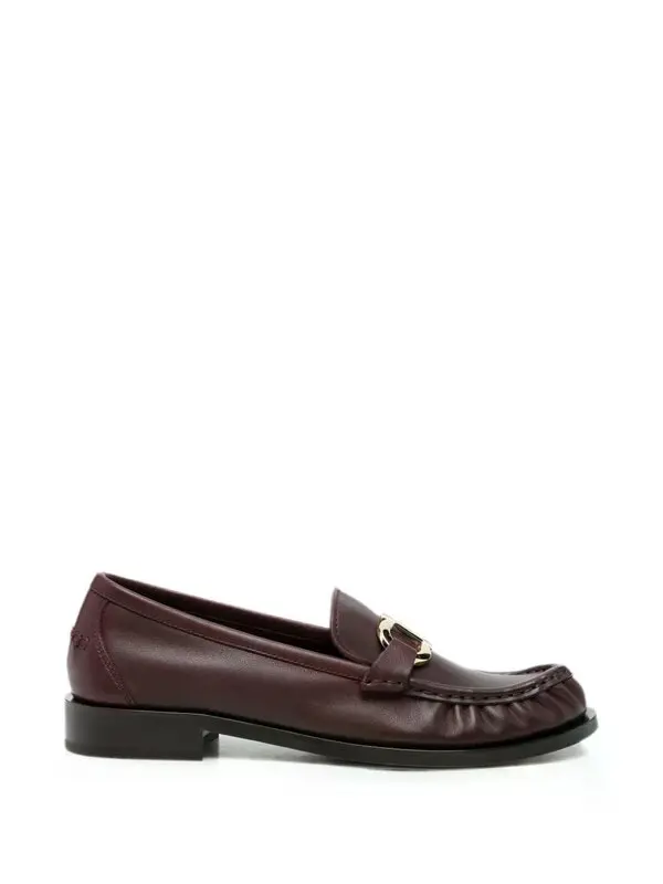 FERRAGAMO Gancini-plaque Loafers