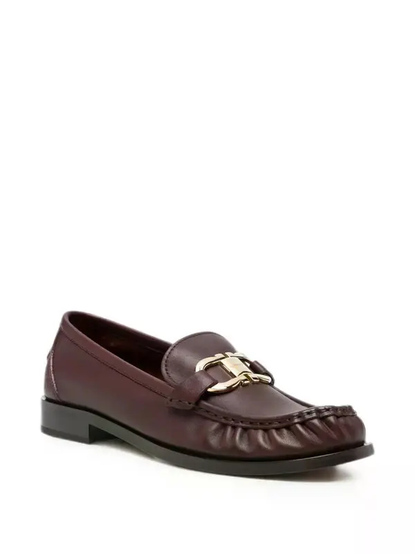 FERRAGAMO Gancini-plaque Loafers