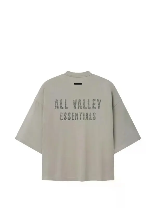 Fear Of God Merch T-shirt Boxy Fit - Grey