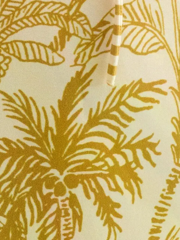 ERES Destination Palm-print Cut-out Swimsuit