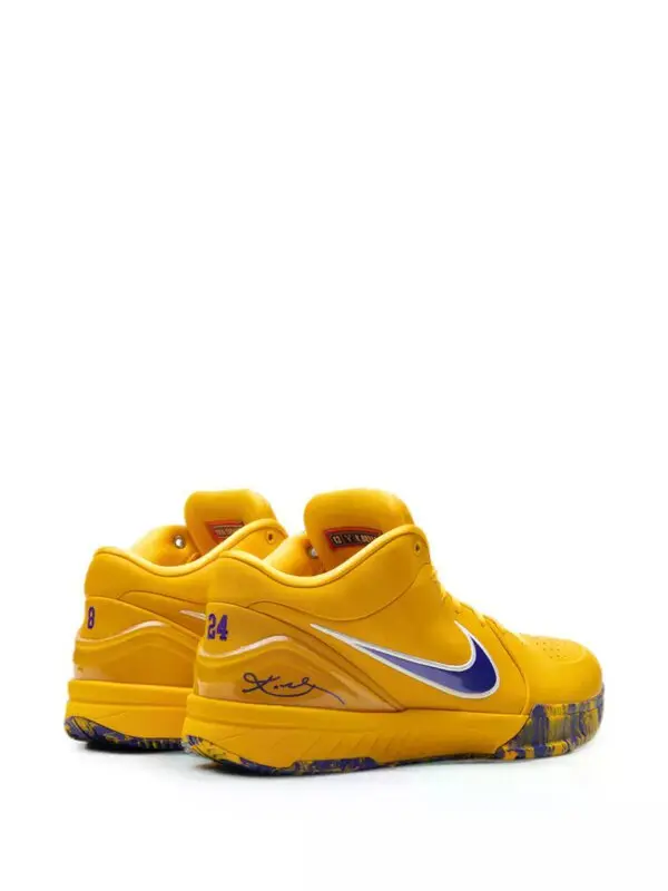 Nike X Los Angeles Lakers Zoom Kobe 4 Protro Sneakers - Yellow