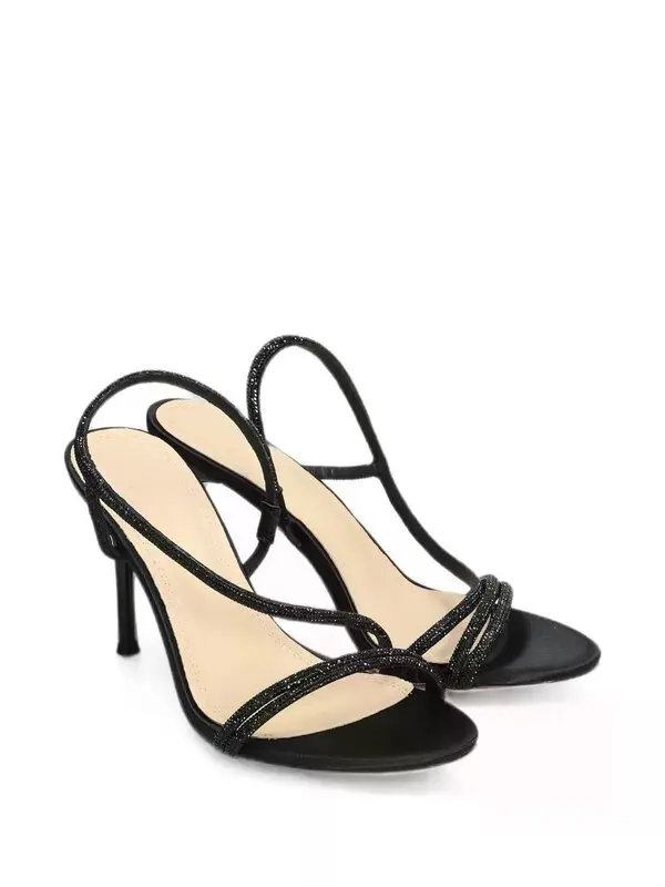 TWENTY FOURHAITCH Flamenco Crystal-embellished Stiletto Sandals