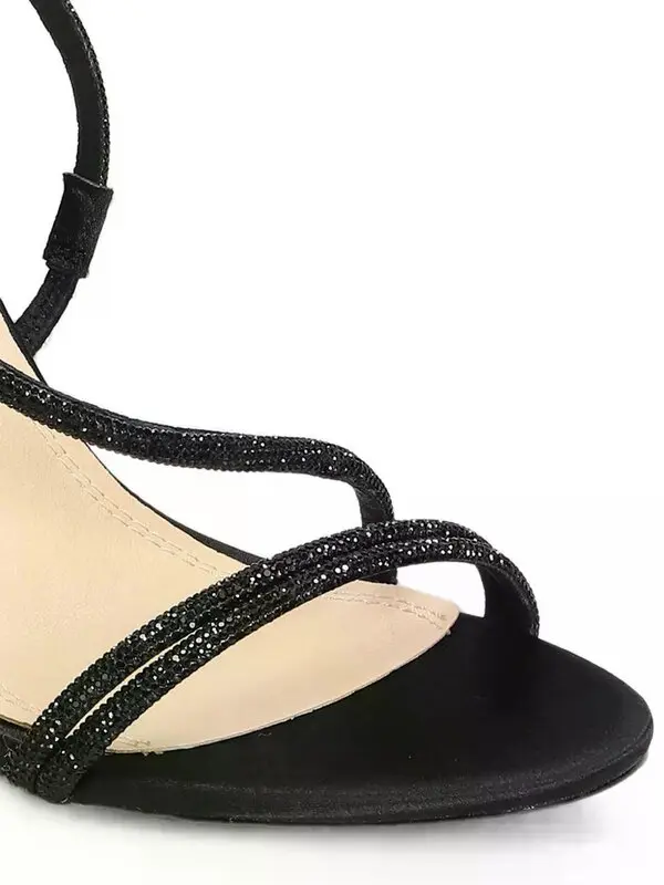 TWENTY FOURHAITCH Flamenco Crystal-embellished Stiletto Sandals