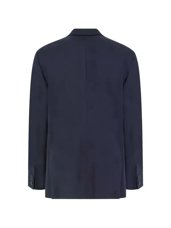 SEVEN GAUGE Double-breasted Peak-lapel Blazer