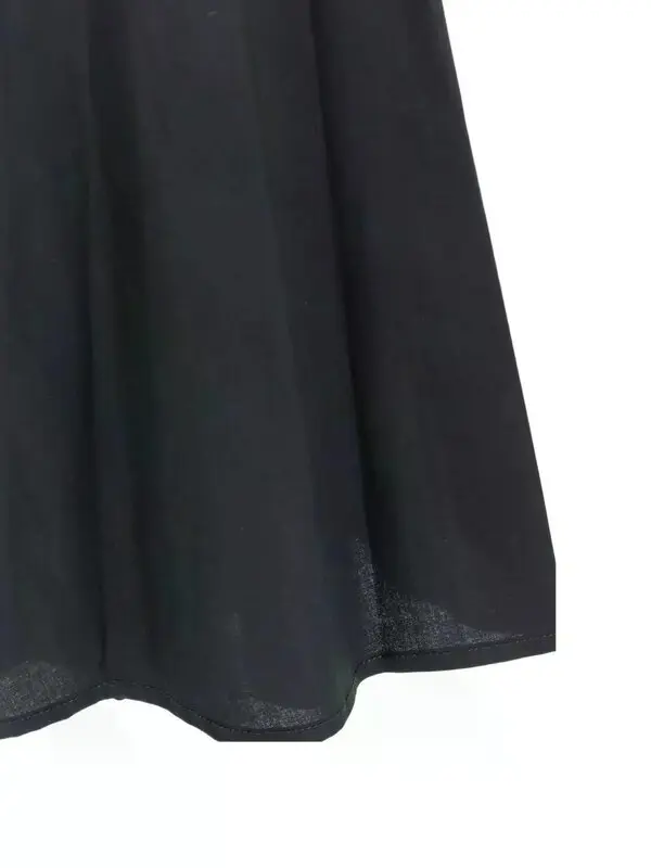 LAVI COUTURE Cotton Midi Dress With Waist Tie