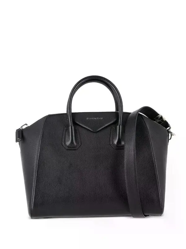 Givenchy Antigona Medium Leather Handbag - Black
