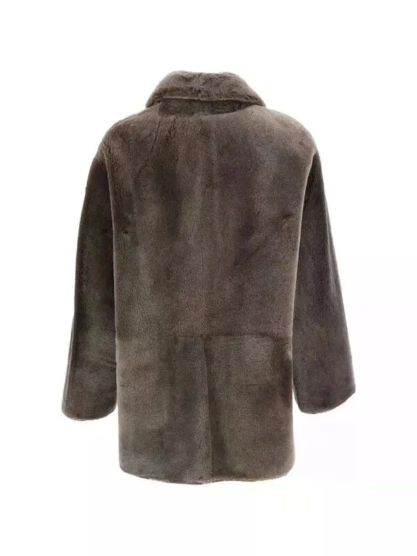 ARMA Shearling Patch-pocket Coat