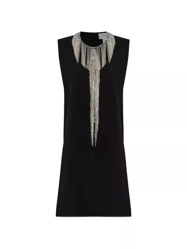 Sportmax Festoso Crystal-embellished Dress - Black