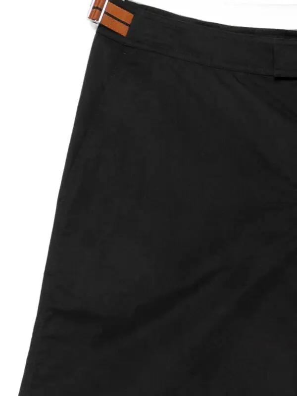 Zegna Buckle Detail Swim Shorts