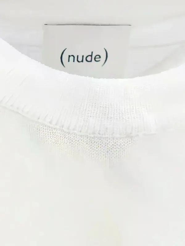 NUDE Crew-neck Oversized T-shirt