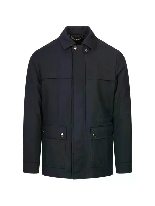 Canali Concealed-fastening Jacket
