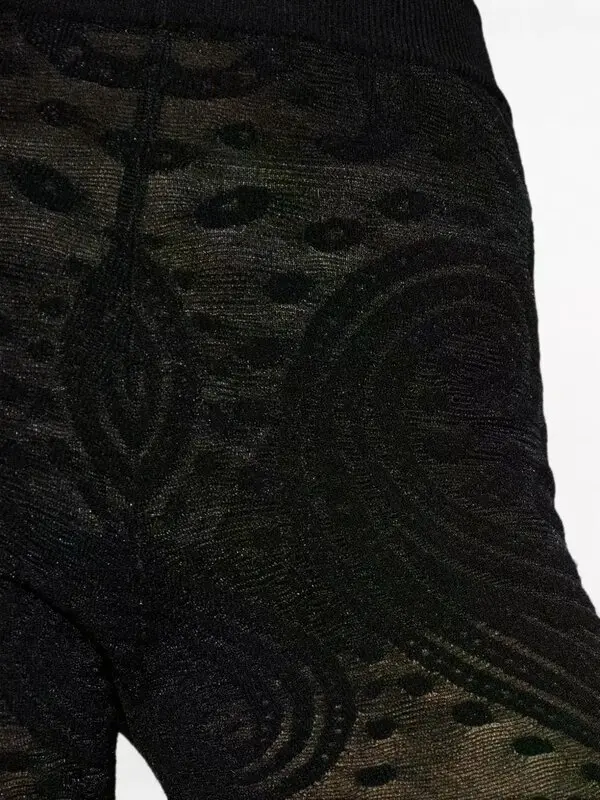 Etro Paisley-pattern Flared Trousers