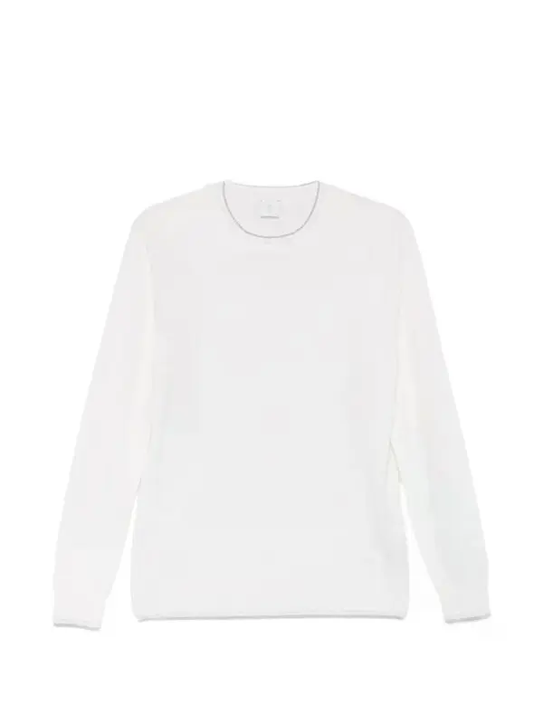 Eleventy Ribbed-trim Sweater