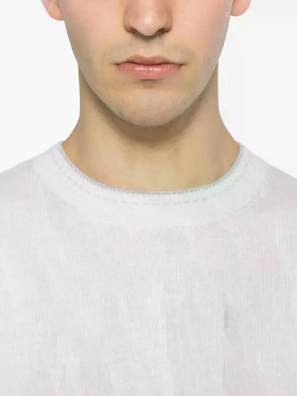 Eleventy Ribbed-trim Sweater
