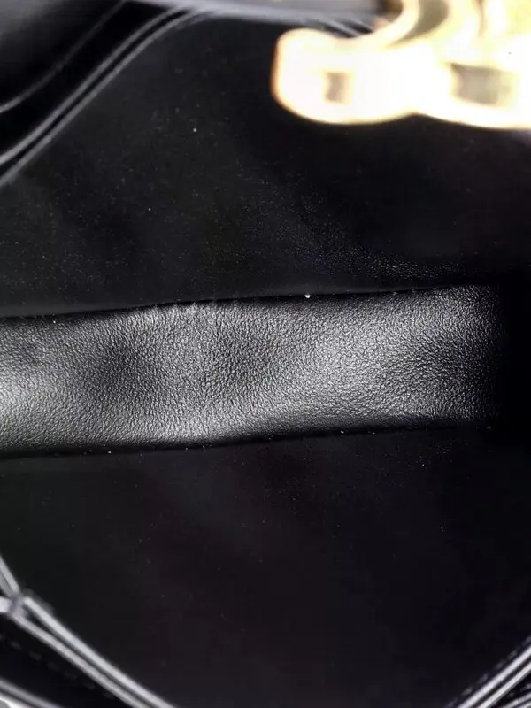 Celine Triomphe Besace Clea Mini Satchel - Black