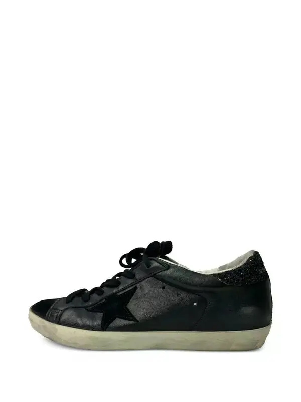 GOLDEN GOOSE Super-star Glitter Sneakers