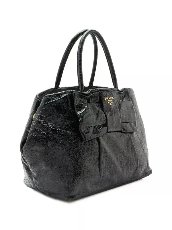 Prada Nappa Fiocco Bow Tote Bag