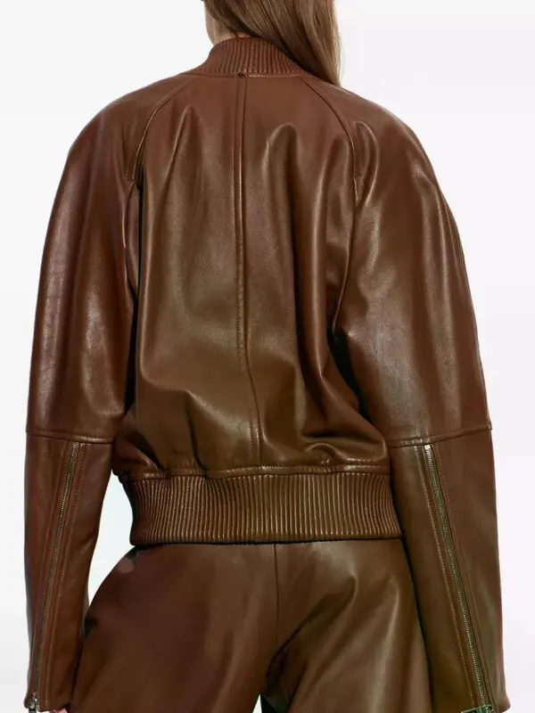 Sportmax Amour Leather Jacket