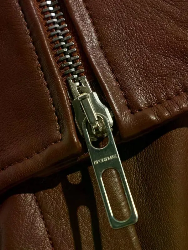 Sportmax Amour Leather Jacket