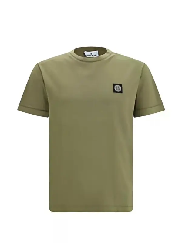 Stone Island Logo-patch T-shirt - Green