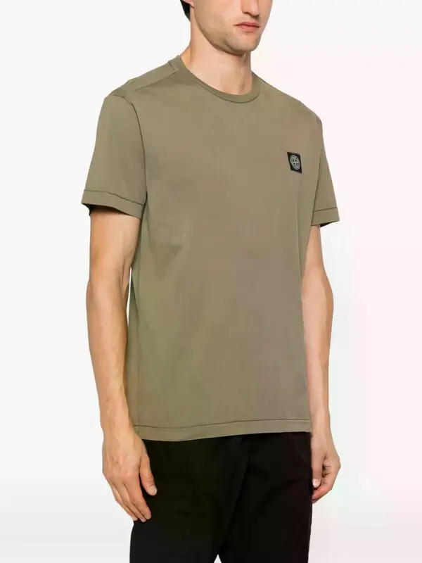 Stone Island Logo-patch T-shirt