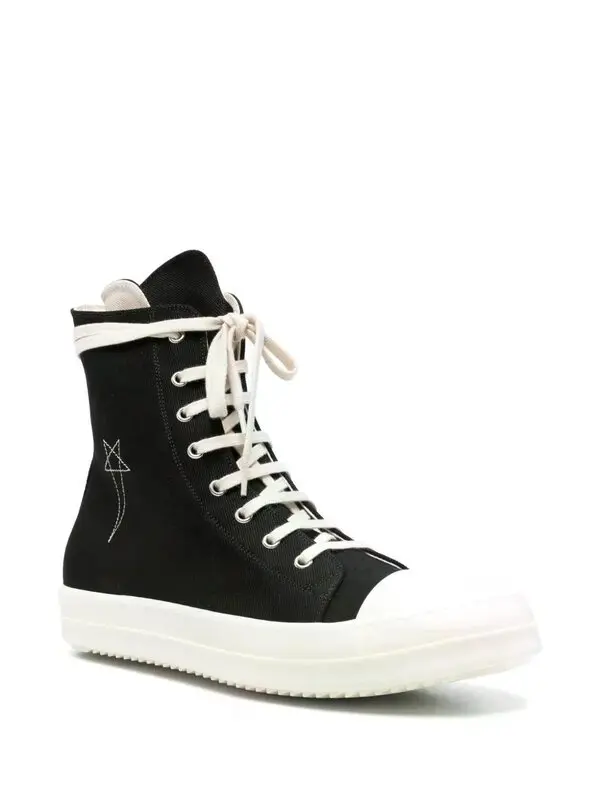 Rick Owens High-top Sneakers - Black