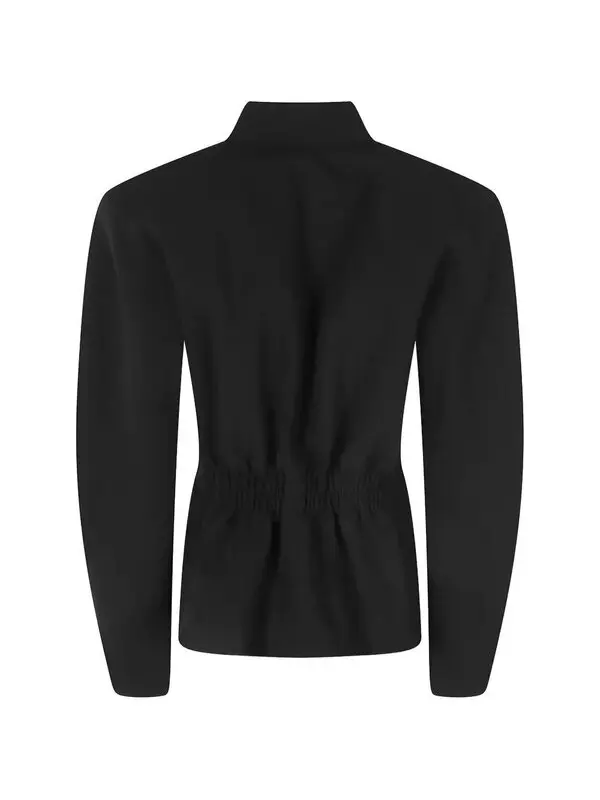 Andamane Margaux Belted Puff-sleeve Jacket