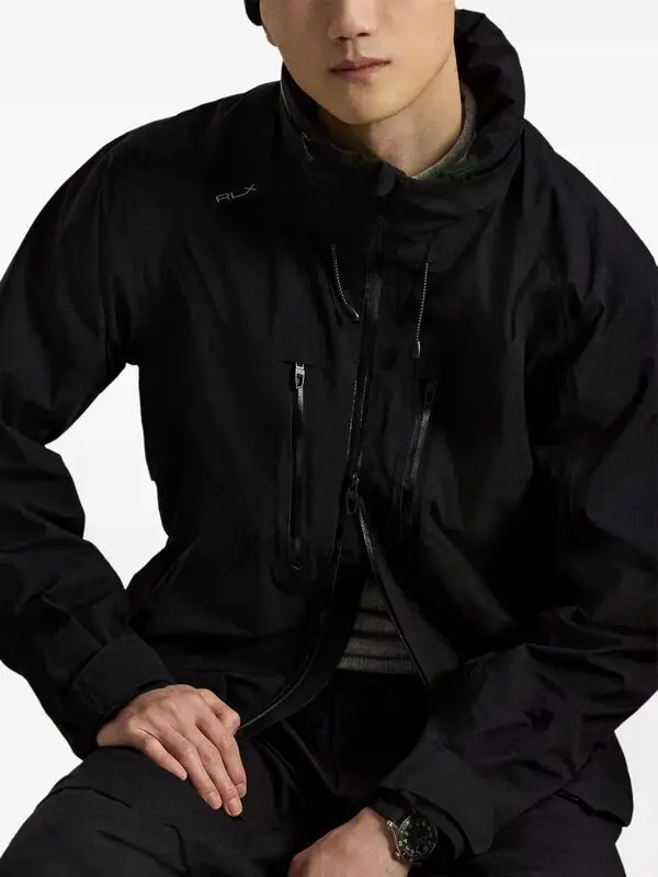 Rlx Ralph Lauren Zip-up Hooded Jacket