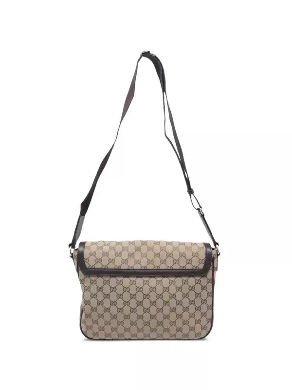 Gucci Gg Monogram Messenger Bag
