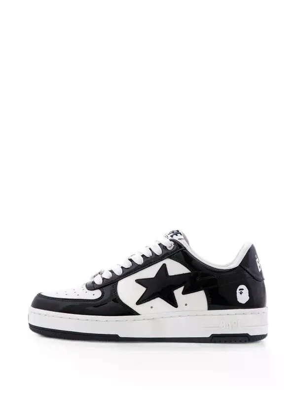 A BATHING APE Sta #1 M2 Patent Leather Sneakers