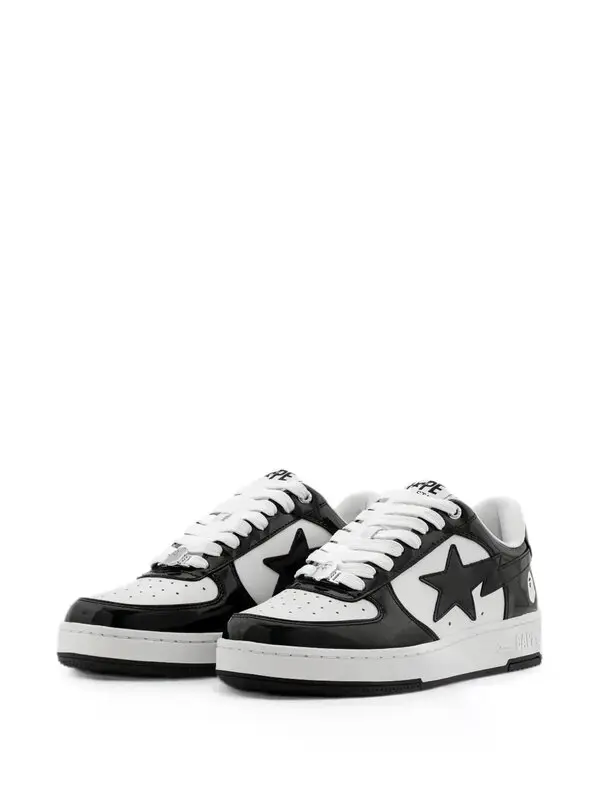 A BATHING APE Sta #1 M2 Patent Leather Sneakers