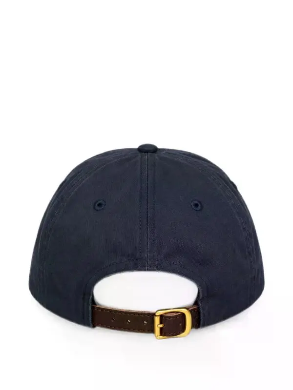 LES HÉRITIERS Roots Slogan-embroidered Cap