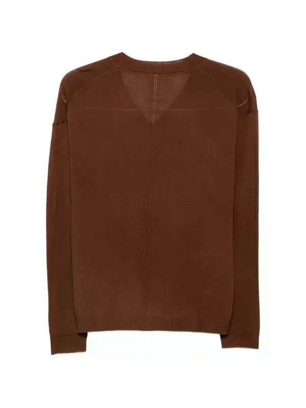 SEMICOUTURE Jade Sweater - Brown
