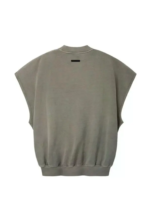 Fear Of God Relaxed Fleece Cutoff Sweatshirt