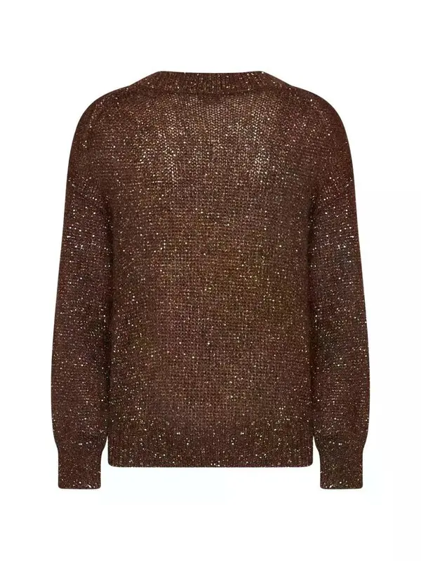 Brunello Cucinelli Sequin-embellishment Sweater