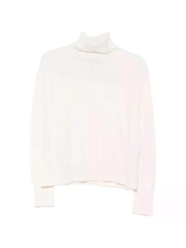 SEMICOUTURE Drop-shoulder Sweater - Neutrals