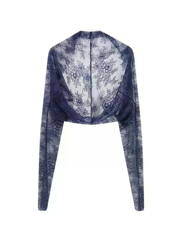 Alberta Ferretti Lace Shrug