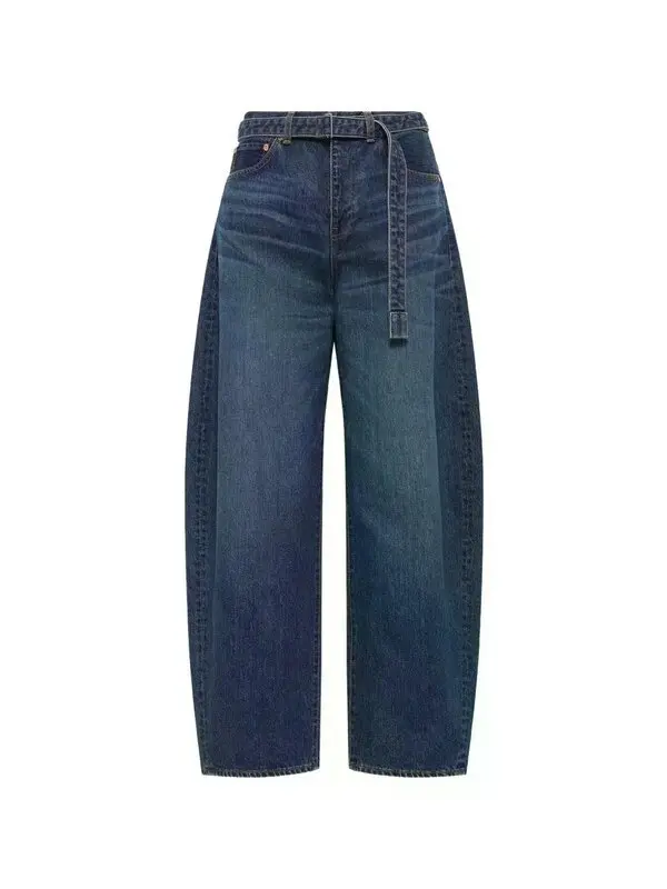 Sacai Barrel Panelled Jeans