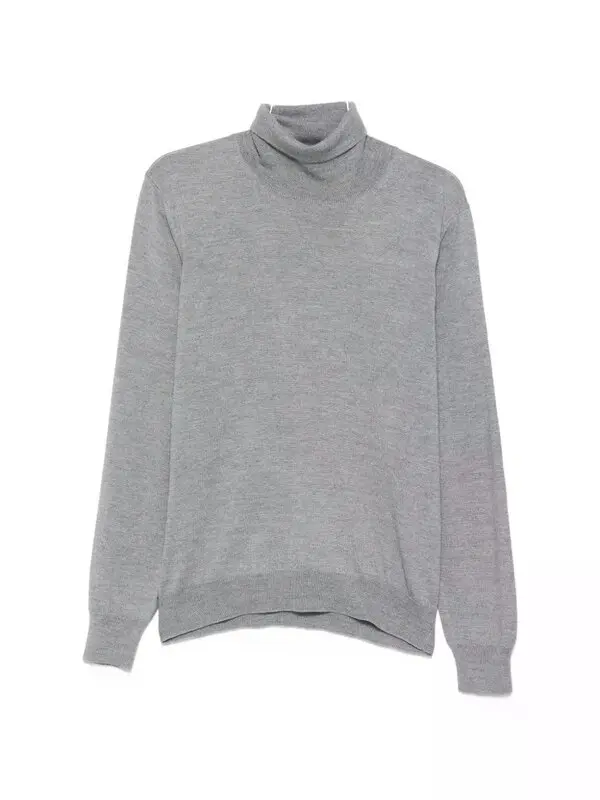 FILERIA Roll-neck Sweater - Grey
