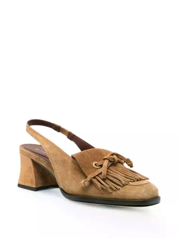 Etro Slingback Tassel-detail Pumps