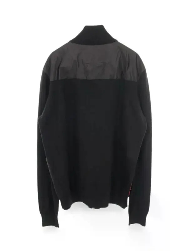 Prada 2000s Color-block Knit Jacket