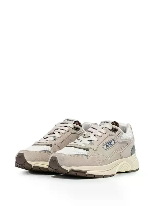 AUTRY Hyperway Leopard-print Panelled Sneakers
