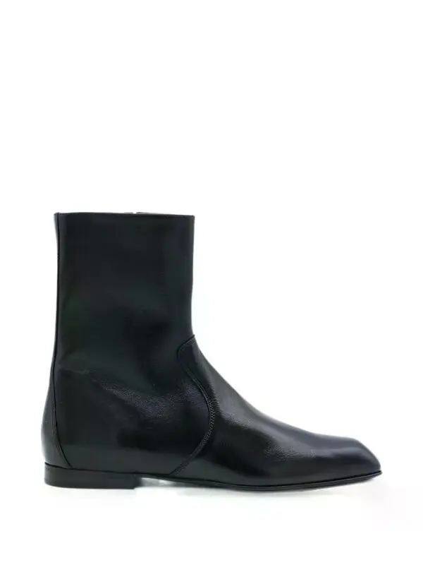 Khaite Colt Ankle Boots - Black