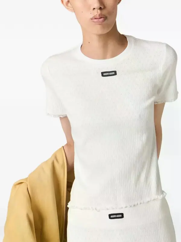 Miu Miu Cotton T-shirt