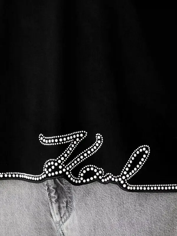 Karl Lagerfeld Embellished T-shirt