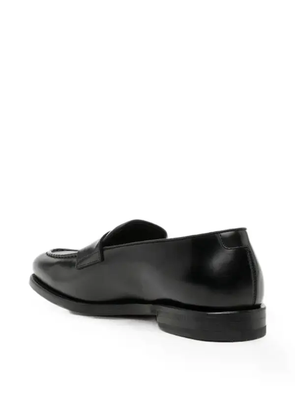 TOM FORD Penny Leather Loafers