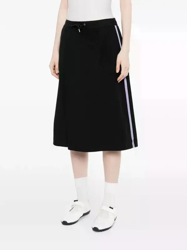 AGNES B. Wrap Track Skirt